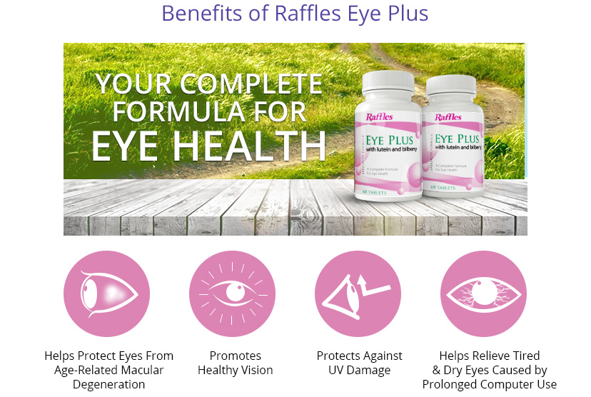 Raffles Eye Plus| Eye Supplement | Raffles Health Singapore